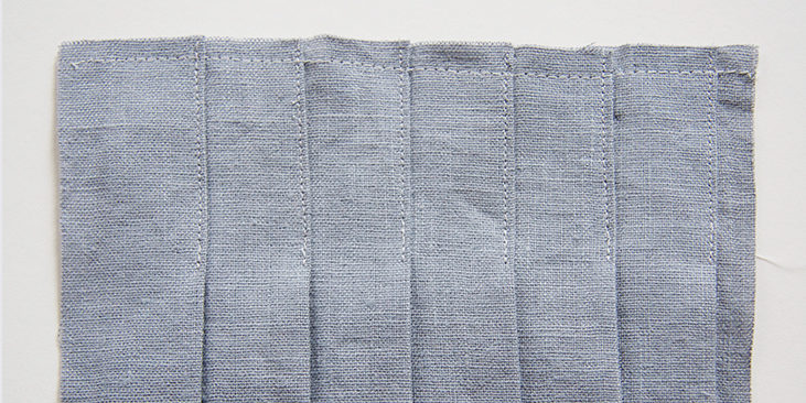 Sewing Glossary: How To Sew Knife Pleats Tutorial – the thread