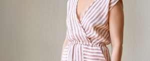 Ruby Crossover Linen Dress Tutorial and Pattern – the thread