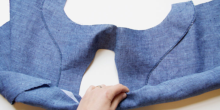 Sewing Glossary: How To Draft And Sew An All-In-One Facing – the thread