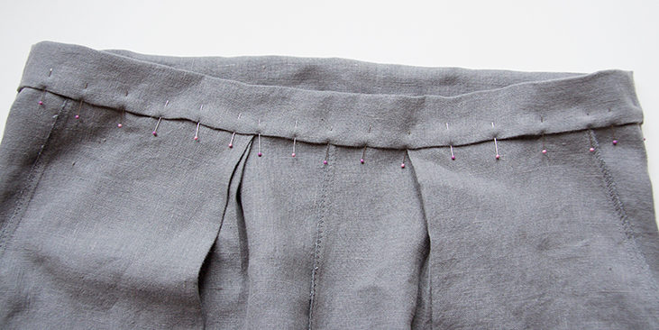 Jules Pleated Shorts Tutorial and Pattern – the thread