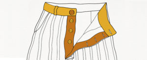 Sewing Glossary: How To Sew A Button Fly Tutorial - the thread