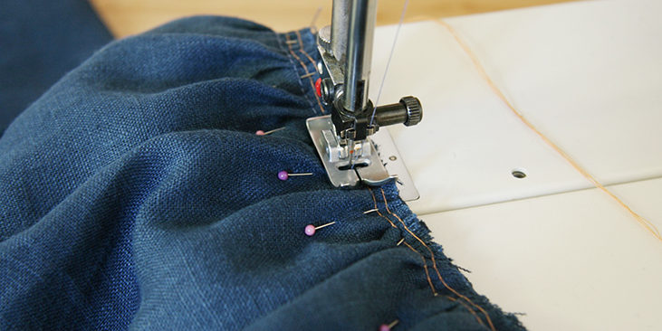 Sewing Glossary: How To Gather Fabric Tutorial – the thread