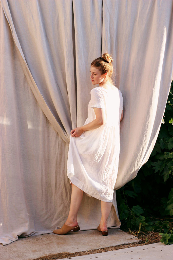 Curated By You: Anna Allen makes Her Own Demeter Dress In Linen – the ...