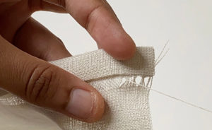 Sewing Glossary: How to Hemstitch (Basic Drawn Thread Work Embroidery ...