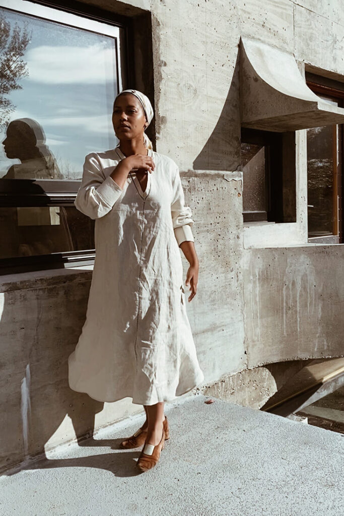 PATTERN REVIEW: Cameron Dress with Hemstitched Detailing in Midweight ...