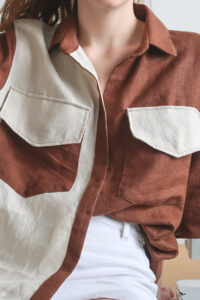 Curated By You: Georgia Napper Makes A Linen FS Noa Shirt – the thread