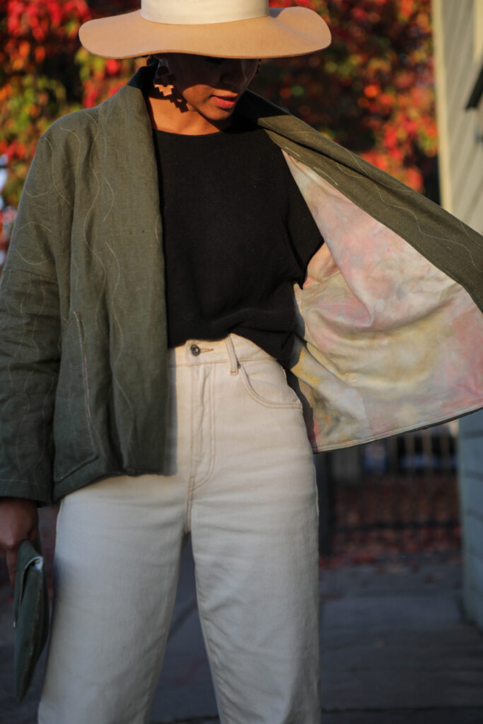 Curated By You: Ella Clausen Makes a Linen Unfolding Jacket from ...