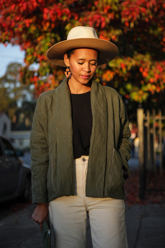 Curated By You: Ella Clausen Makes a Linen Unfolding Jacket from ...