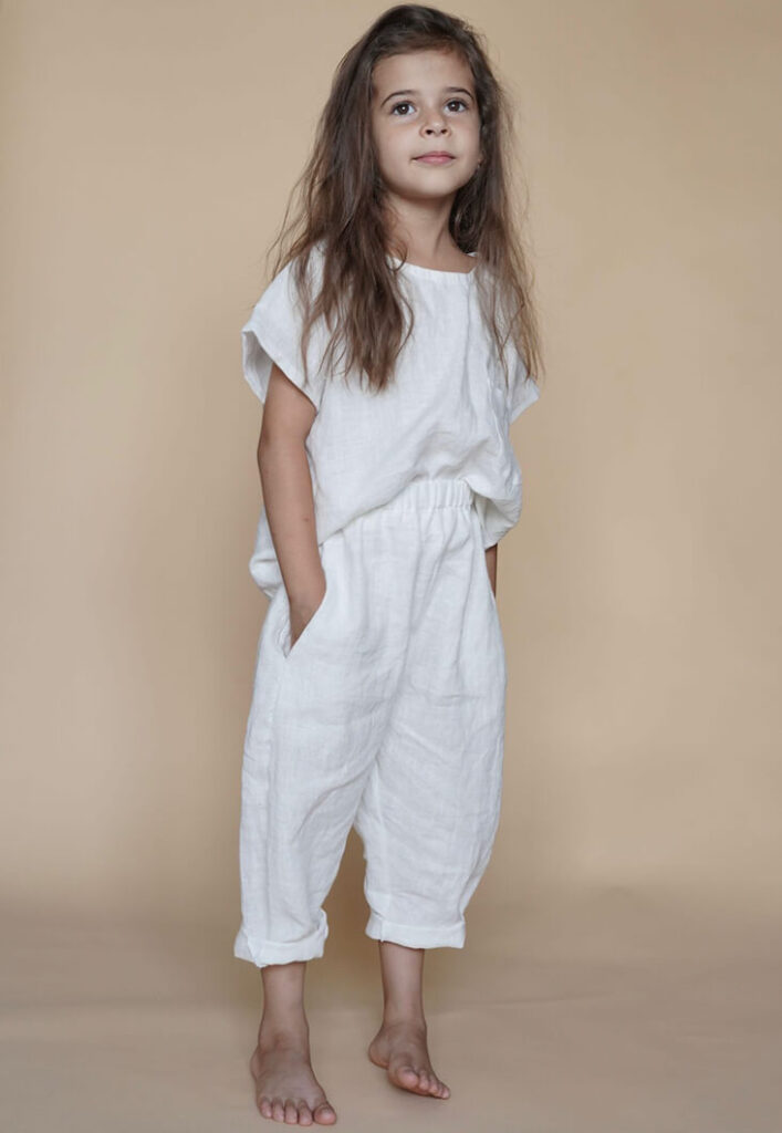 FABRIC REVIEW: Perfect Linen Set for Boys and Girls In Midweight Linen ...