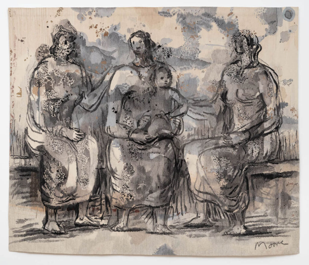 Weaving Drawings: Henry Moore’s Tapestries – the thread