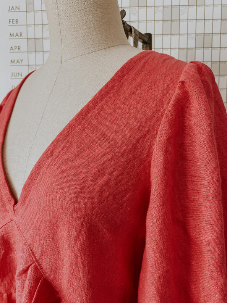 Bold, Bright and Beautiful: A Raspberry Linen Dress and A Summer ...