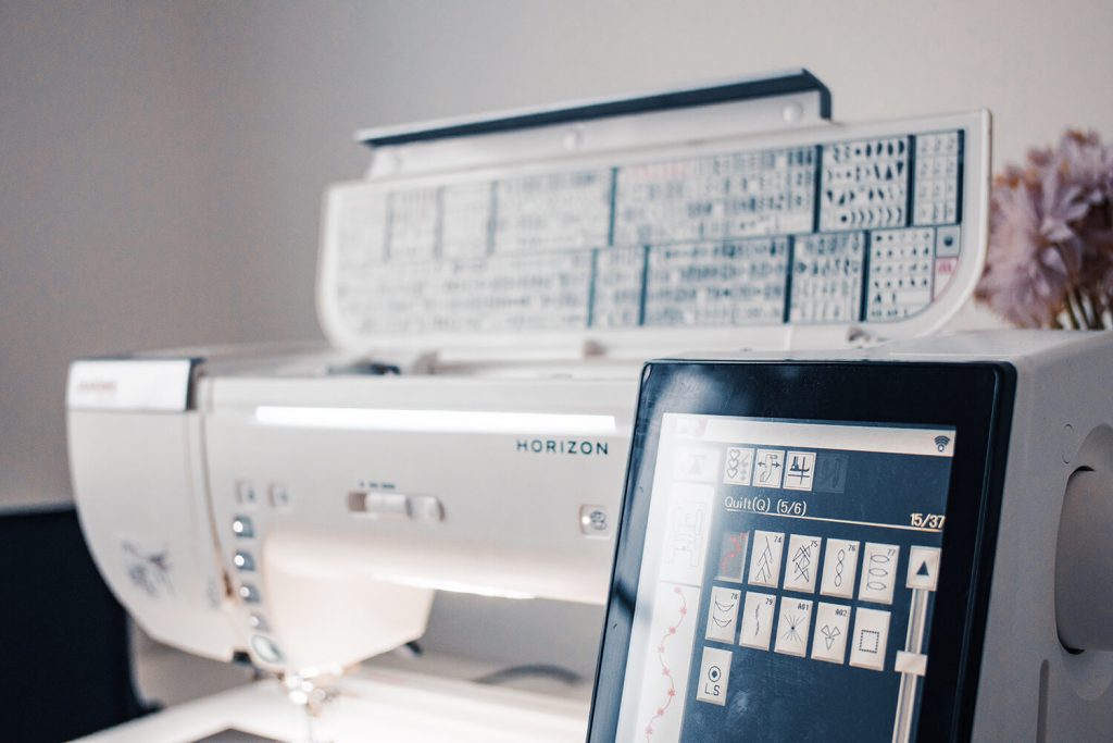 Sewing Machine Review: Janome Memory Craft 15000 – the thread