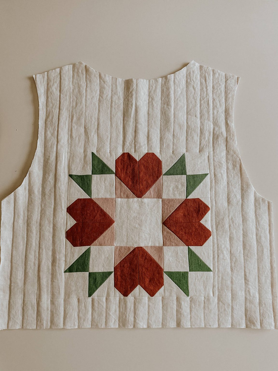 Tutorial: Layer With Love or How To Make A Quilted Vest for Valentines ...