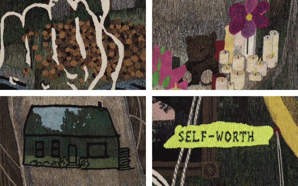 Art and Healing: The Emotionally Raw Tapestries of Erin M. Riley – the ...