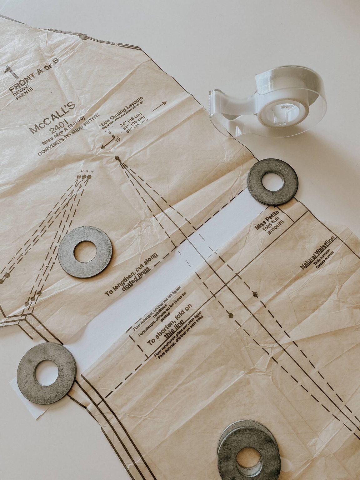 Tutorial: How to Lengthen or Shorten a Pattern – the thread