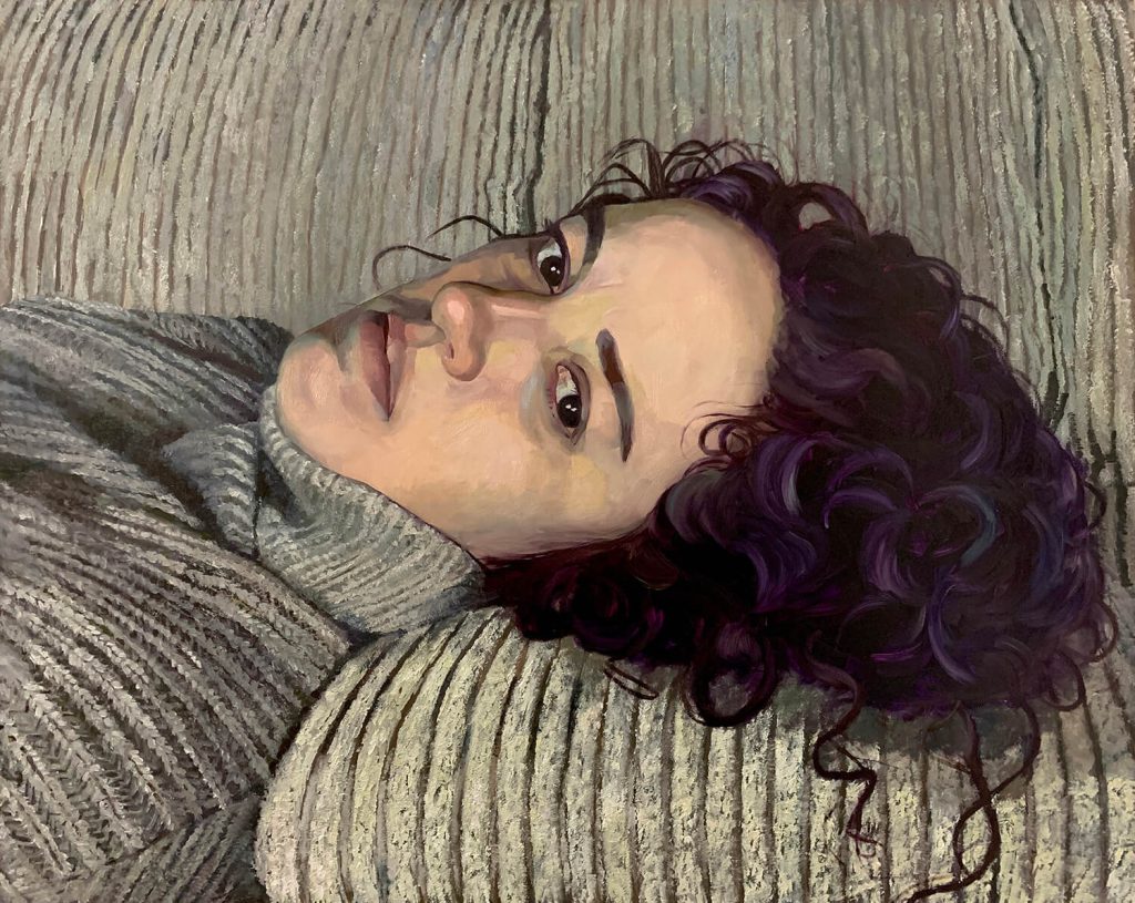 Duvet Days: The Indulgent Paintings of Frances Featherstone – the thread