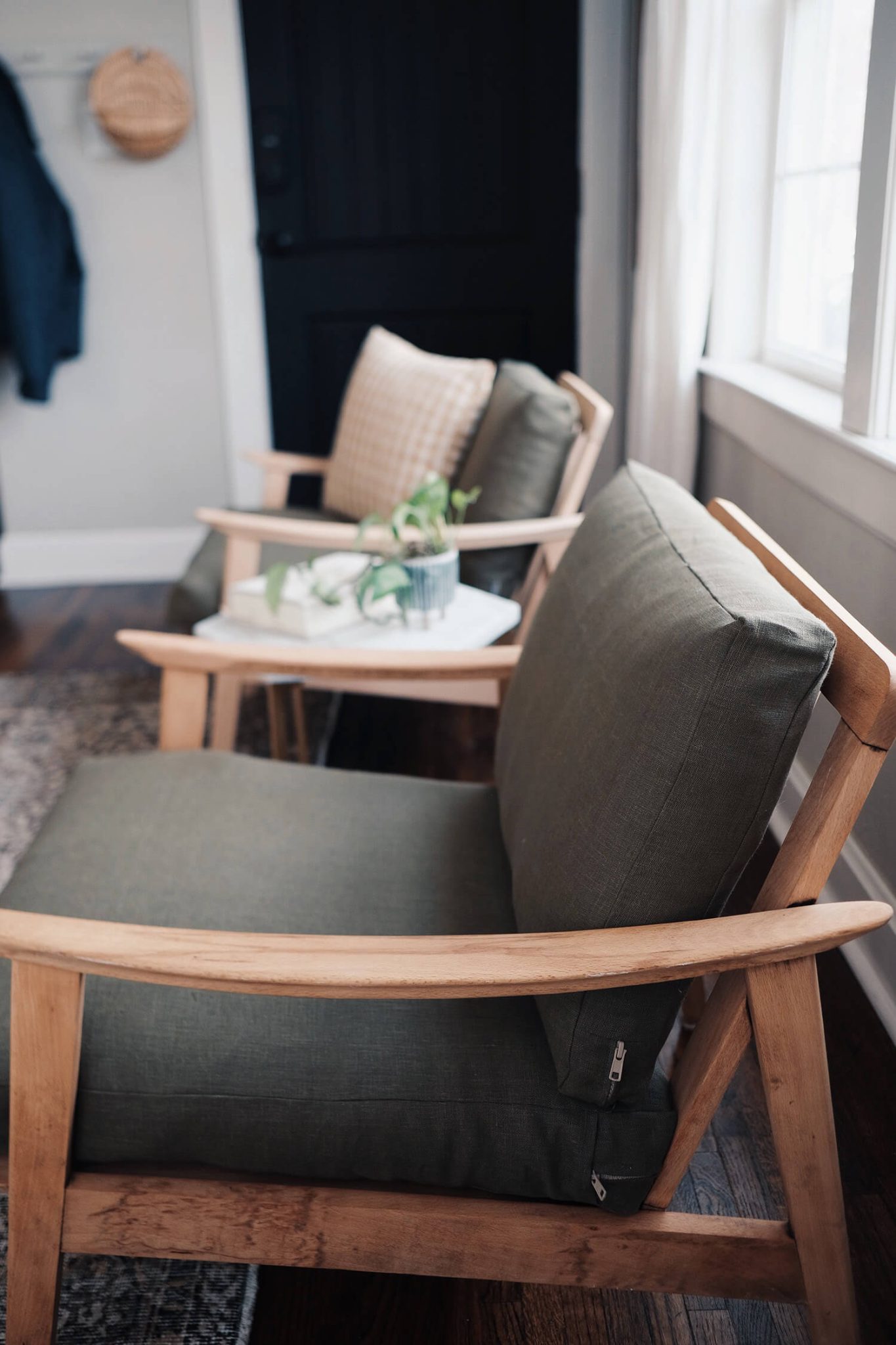 Curated By You: Courtney Weston Revives Her Antique Chairs In FS Linen ...